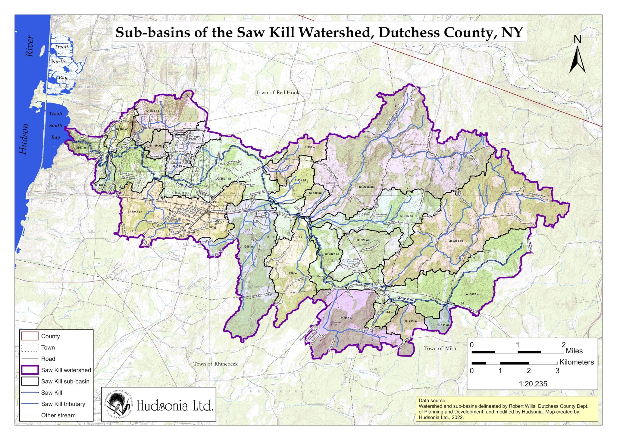 Watershed Maps – Sawkill Watershed